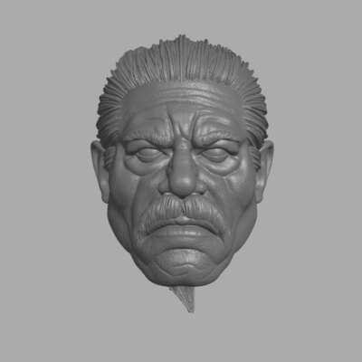 Danny Trejo v2 Machete custom head for Mythic Legions and other action ...