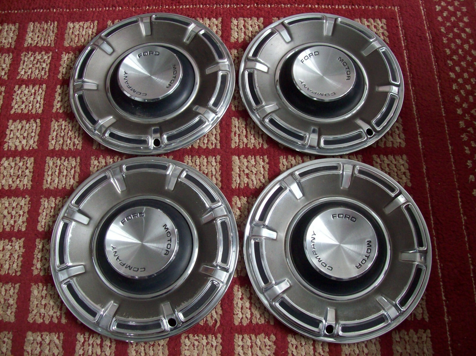 1970-1972 Ford Maverick, Set of Four 14" OEM Hubcaps | eBay