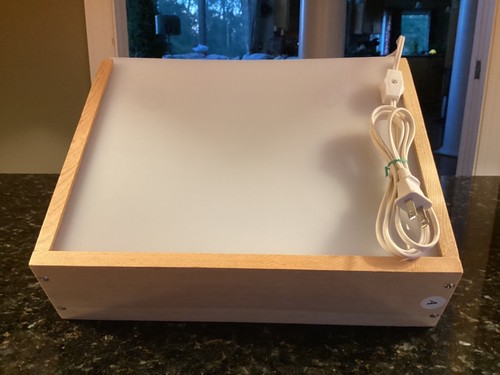 embossing arts embossing wooden light box 12.5”X10” New Sealed | eBay