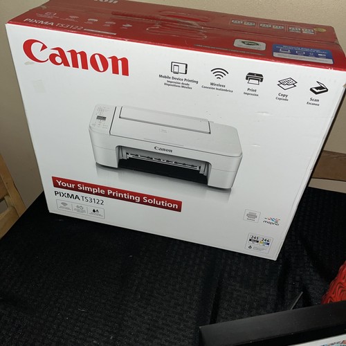 Canon Pixma TS3122 Wireless All-in-One Inkjet Printer for sale online ...