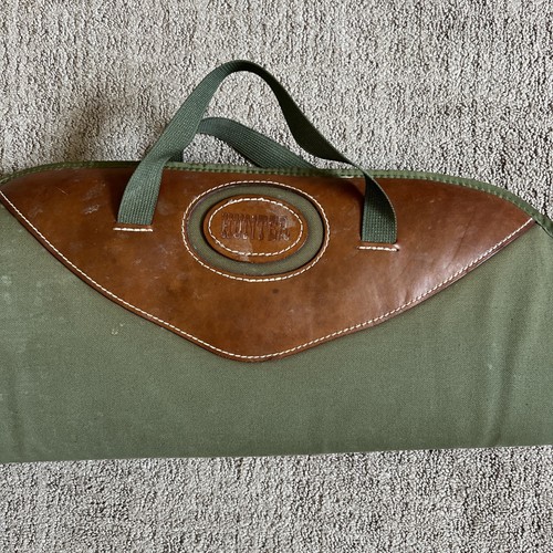 Hunter Cowboy Carbine Rifle Soft Canvas Case, Wool Lining, 50" Long | eBay