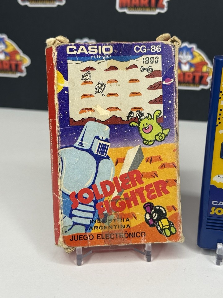 Casio Soldier Fighter Made in Argentina handheld electronic game | eBay