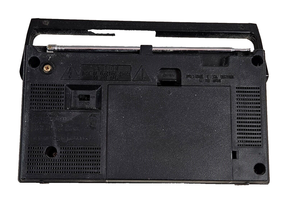 Vintage Panasonic FM/AM 2-Band Receiver/Radio RF-557 *WORKING* | eBay