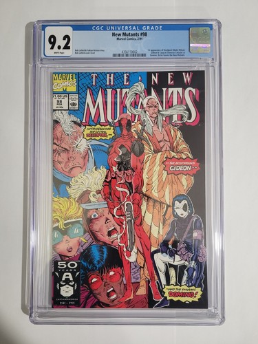 NEW MUTANTS #98 - 1st appearance of DEADPOOL, Copycat, and Gideon ...