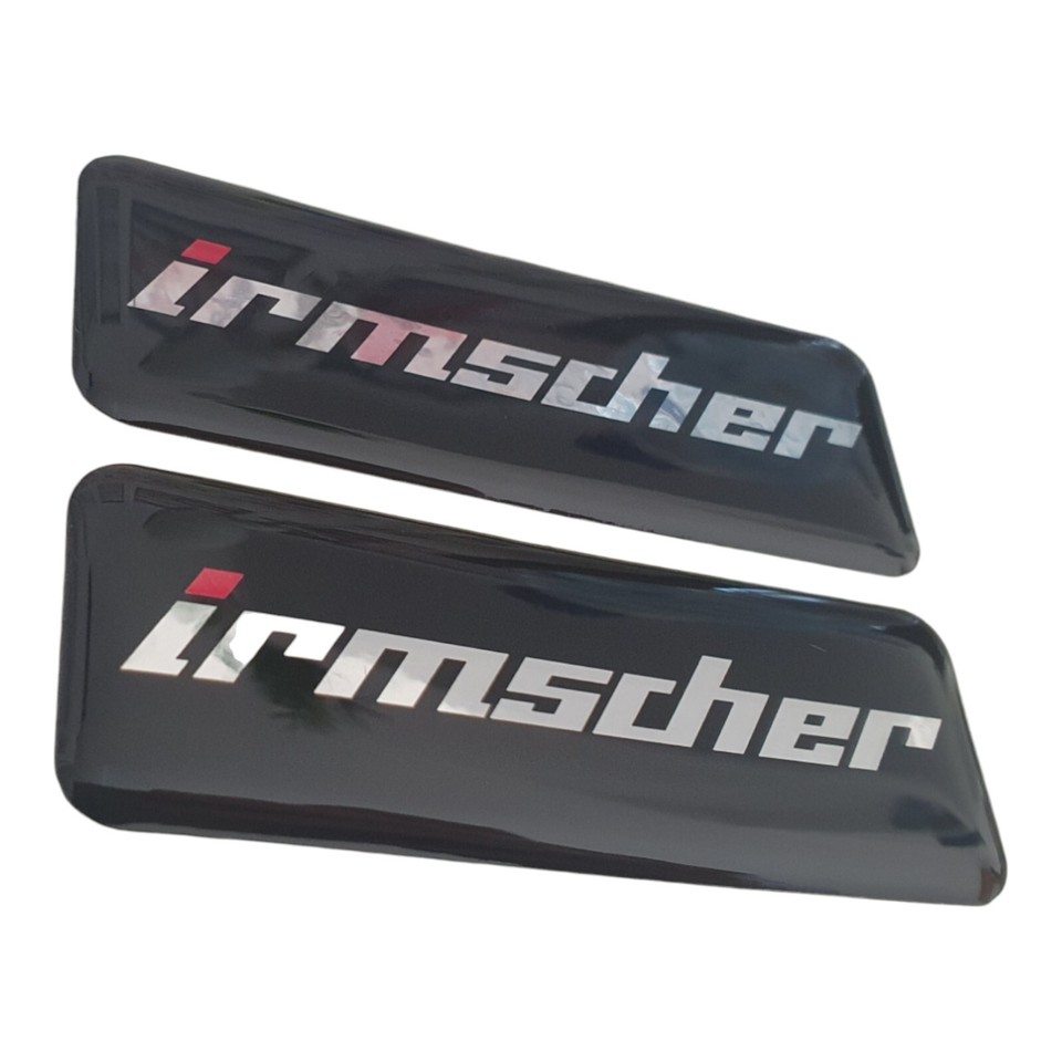 Pack Irmscher Sticker 70x24mm Decal Astra G Zafira A Vectra B Emblema ...