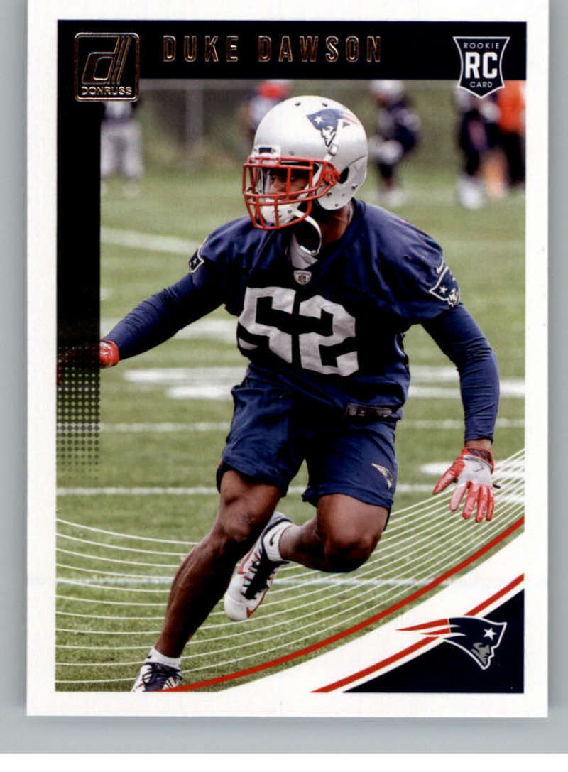 Duke Dawson 2018 Donruss #374 RC Patriots Rookie | eBay