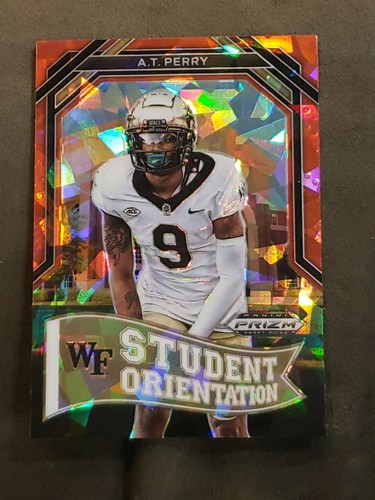 A.T. Perry Student Orientation Red Ice RC 2023 Panini Prizm Draft Picks ...
