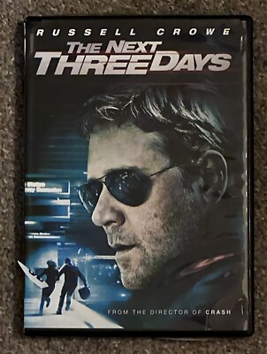 The Next Three Days DVD Russell Crowe Elizabeth Banks Combined Shipping ...