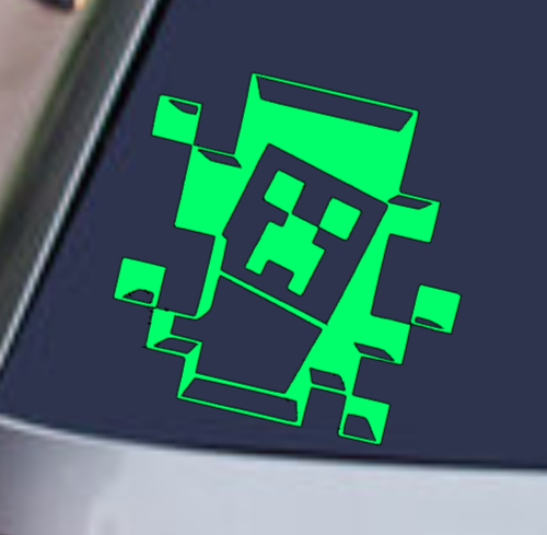 Minecraft Logo Decals