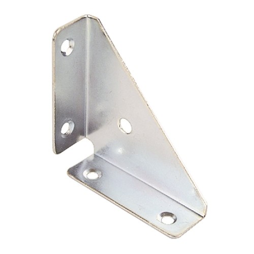 4 X 50mm Steel Corner Brackets Shelve Support Brace Joint Angle Fixing ...