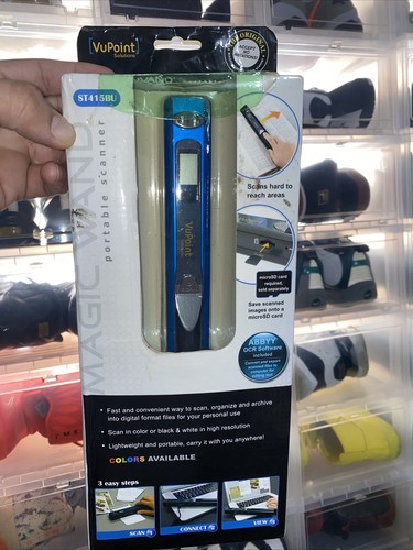 vupoint magic wand portable scanner ST415BU | eBay
