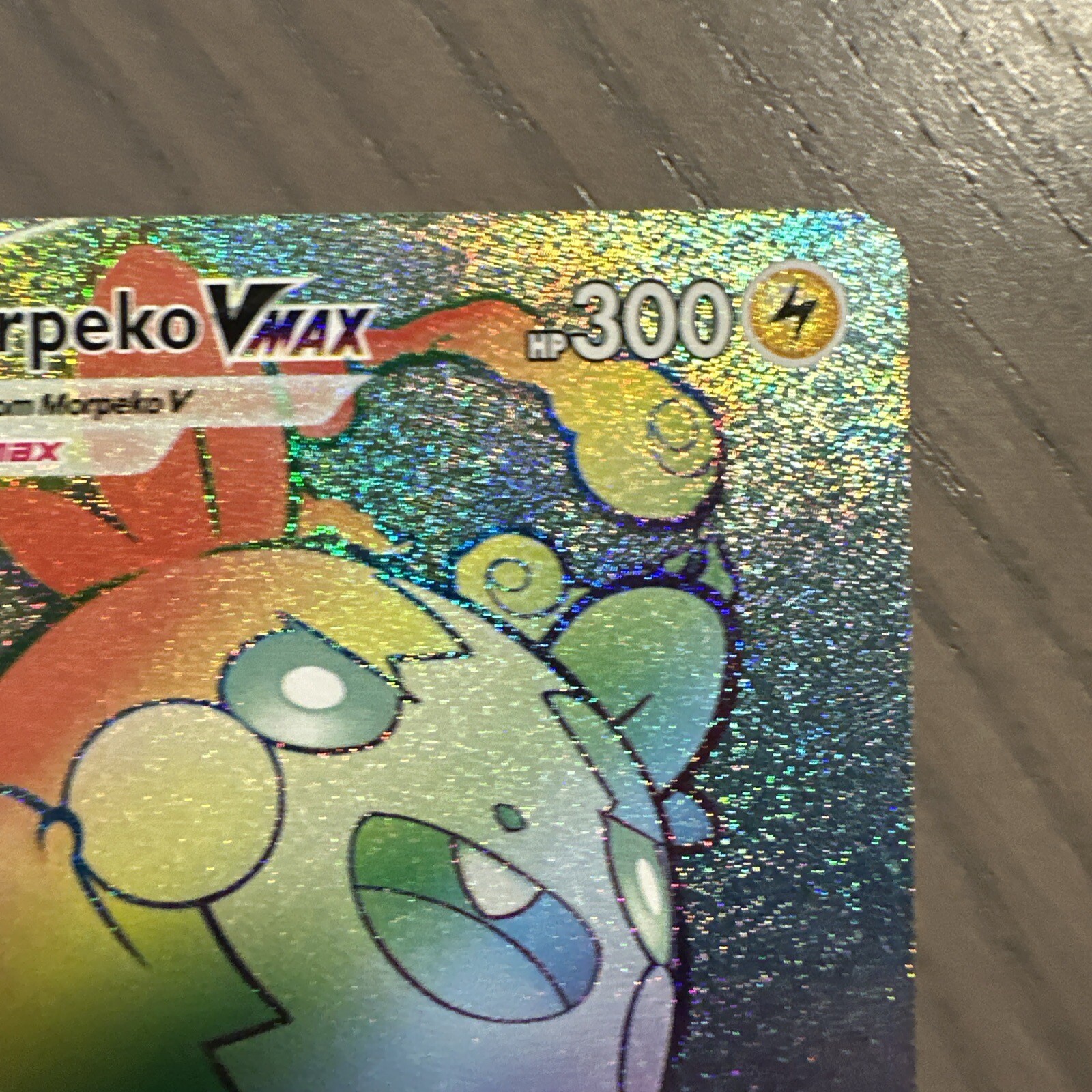 Pokémon TCG Morpeko VMAX Sword & Shield Base Set 204/202 Holo Secret ...