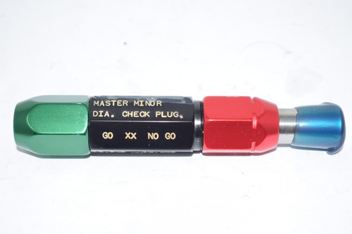 PMC Industries Master Minor Go NO Go Ring Pin Gage Check Plug No Go 15. ...