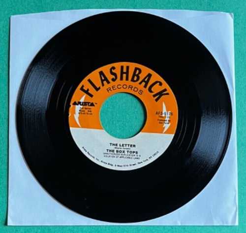 The Box Tops - 45RPM - The Letter, Happy Times - Arista Flashback Records | eBay