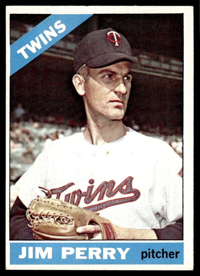 1966 Topps Jim Perry + Minnesota Twins #283 | eBay