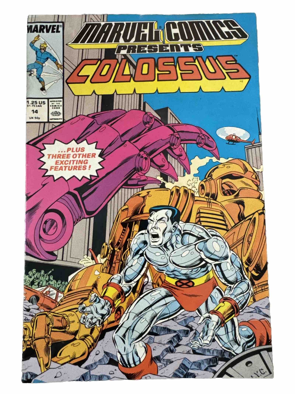 Marvel Comics Presents Colossus #14 1989 Marvel Comics | eBay