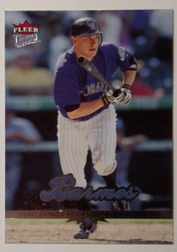 2006 Fleer Ultra #149 Clint Barnes Colorado Rockies | eBay