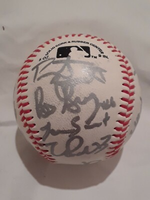 Mahoning Valley Scrappers Team Signed Autographed Baseball Minor League ...