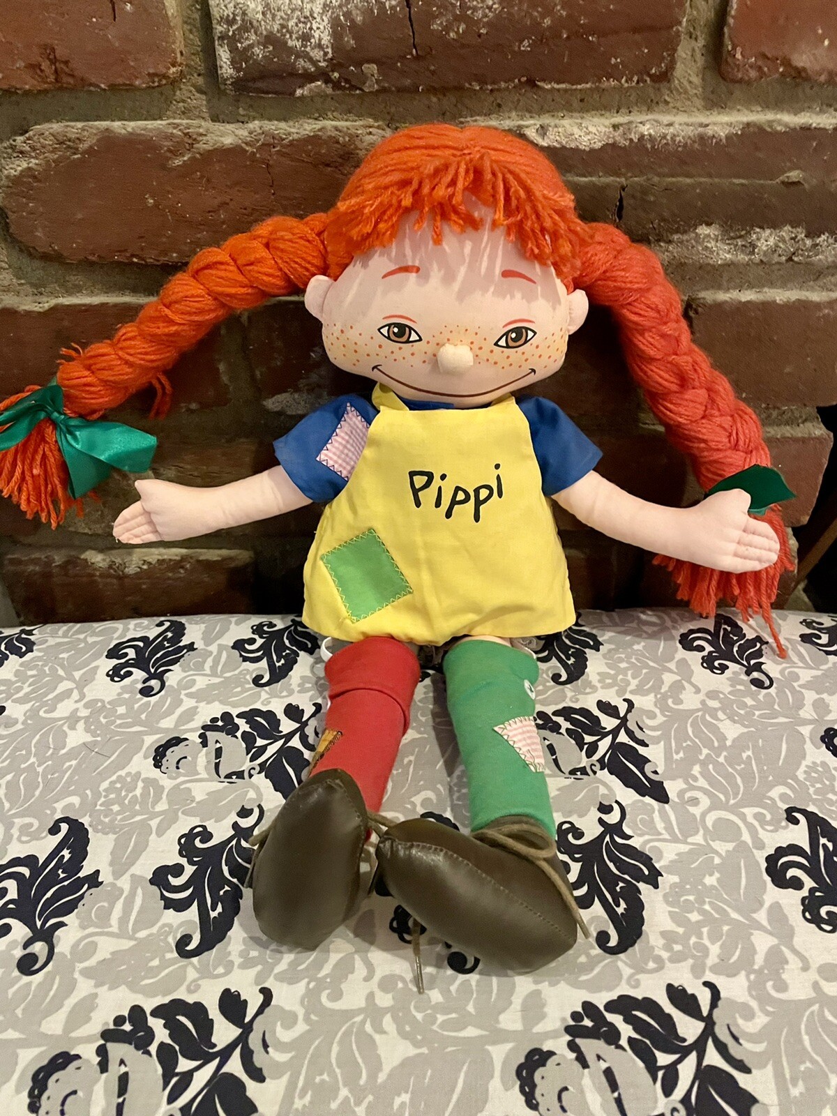 RARE Vintage 1988 Pippi Longstocking Plush Doll | eBay