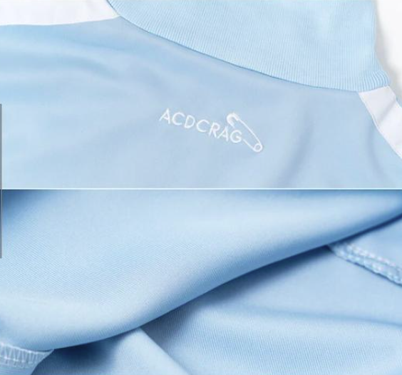 ACDC RAG Blood Transfusion Jersey Jacket Pastel Blue NEW 1dayQuick Free ...