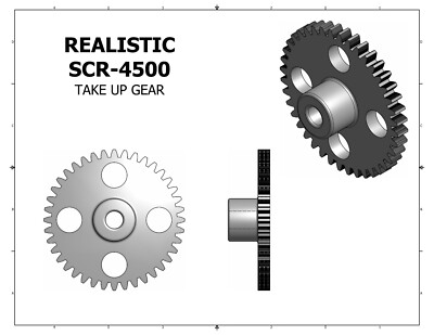 Realistic SCR-4500 Cassette Deck Take Up Gear | eBay