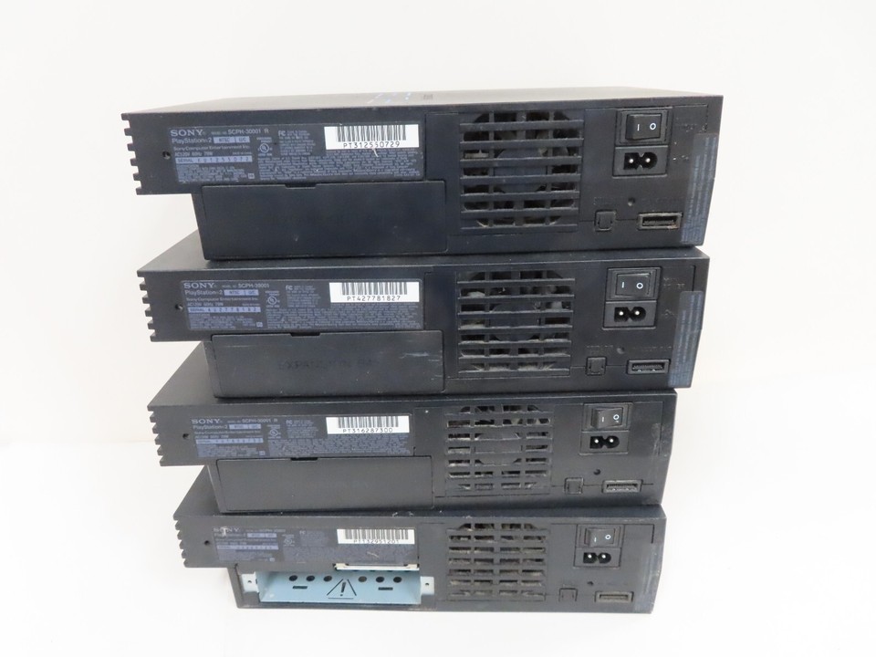 BROKEN LOT - SONY PLAYSTATION 2 PS2 SYSTEMS CONSOLES & CONTROLLERS ...