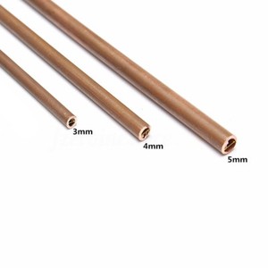 Copper Tubes Rod 3mm 4mm 5mm Internal Diameter 300mm Long Plumbing Pipe ...
