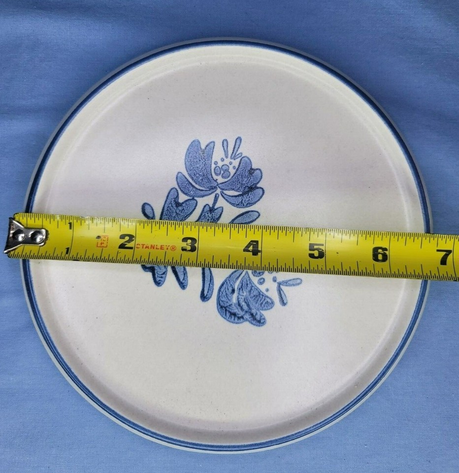 PFALTZGRAFF Dish Set Stoneware Blue Yorktowne Pattern (8 Pieces ...