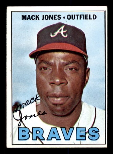 1967 Topps Baseball #435 Mack Jones EX/MT *e3 | eBay