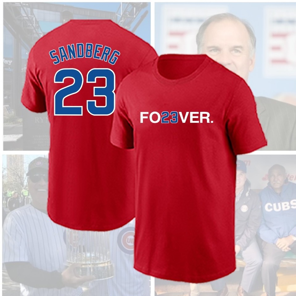 Forever 23 Ryne Sandberg #23 Chicago Cubs R.I.P Name &Number ThankY For ...