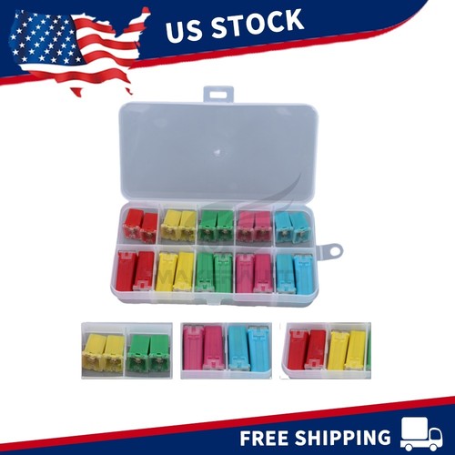 20Pcs Auto Fuses Mini Square Fuses Automotive Car Fuse Assortment Kit ...