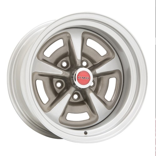 1960-1969 Pontiac Rallye II 15x8 5x120.65 ET0 Silver Wheel Vintiques 60 ...