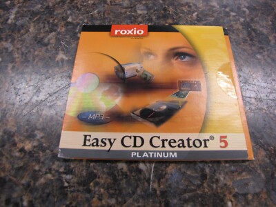 Vintage Roxio MP3 Easy CD Creator 5 Platinum CD-ROM - KF13 | eBay