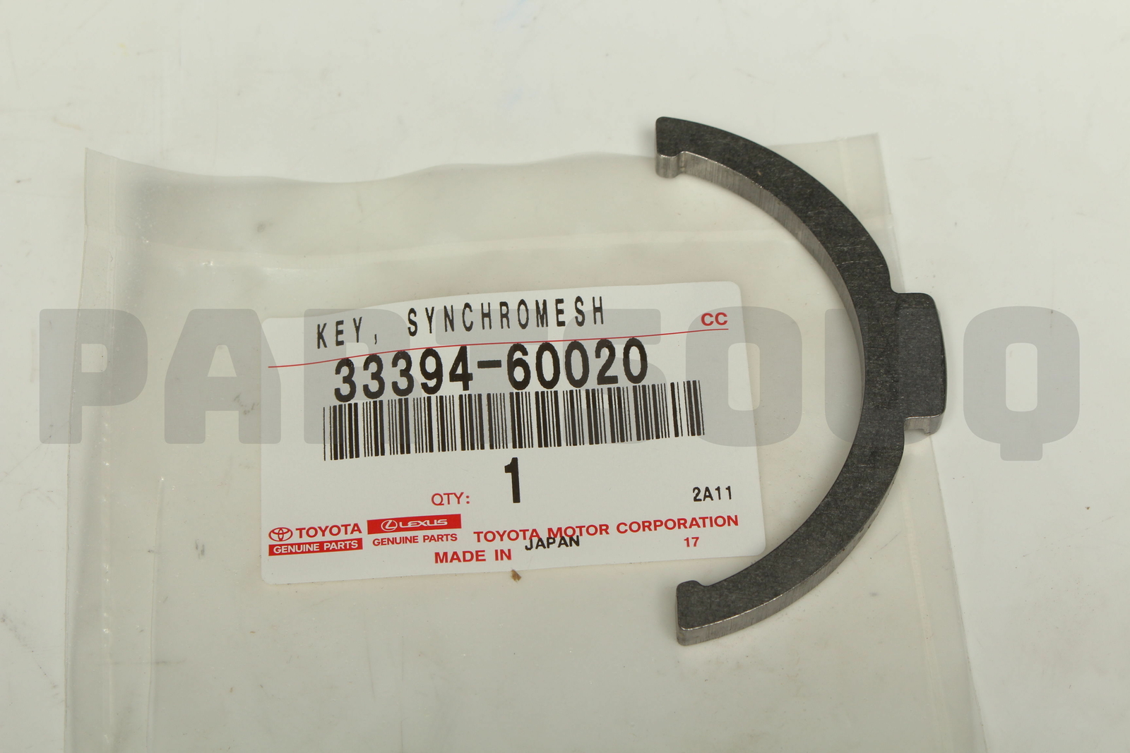 3339460020 Genuine Toyota KEY, SYNCHROMESH SHIFTING, NO.3 33394-60020 ...