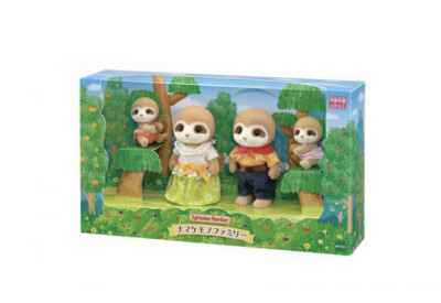 Sylvanian Families Calico Critters Sloth Family NIB Limited Edition | eBay