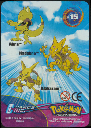 Kadabra Pokemon Card
