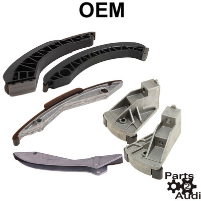 OE Engine Timing Chain Guide Rails Kit 6pcs Fits BMW E60 545 550 E65 ...