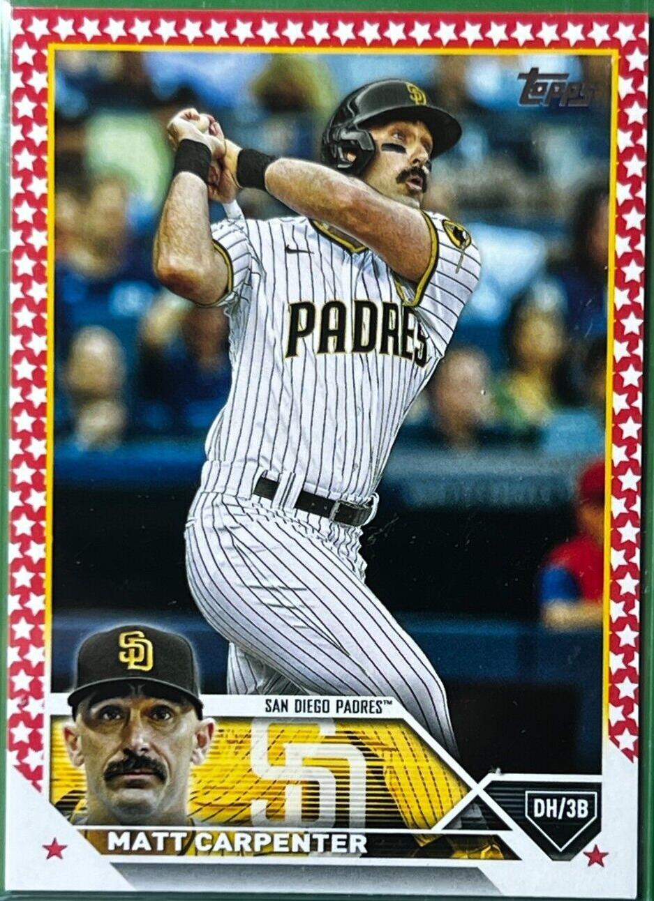 2023 Topps Series 2 - Matt Carpenter #478 Independence Day /76 for sale ...