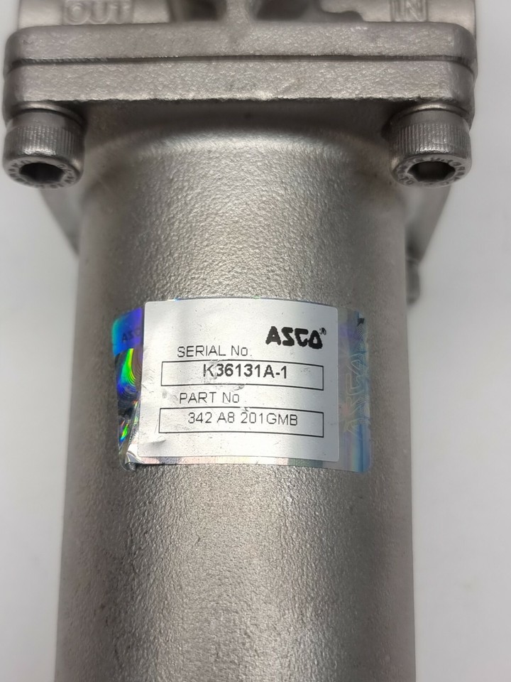Asco Stainless Steel Filter Regulator 342 A8 201GMB Atex 1/4" | eBay