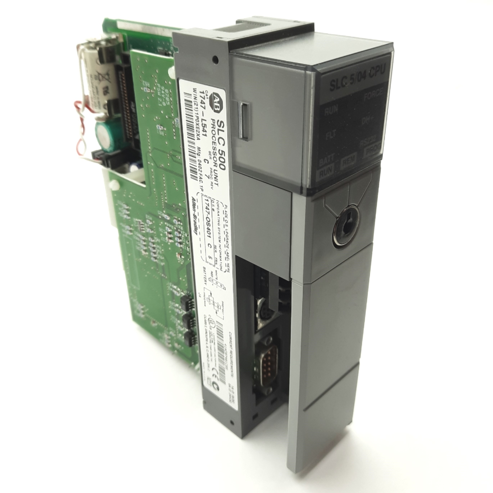 Allen Bradley 1747-L541 Ser C Rev 7 SLC 500 5/04 PLC CPU/Processor, RS ...