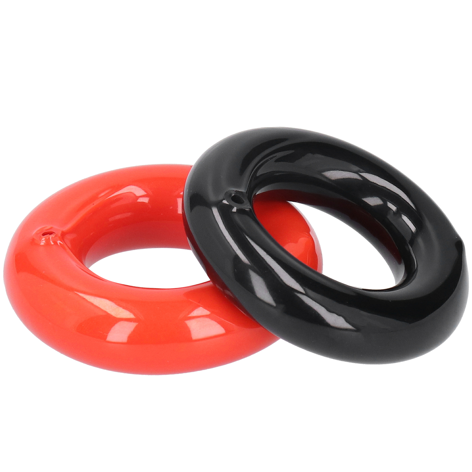 Black Red Club Round Weightening Ring Weight Power Swing Training SET ...