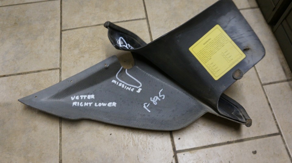 Yamaha XJ650 Lower Right Fairing Cowling Fairing Panel Type 3 FC895 | eBay