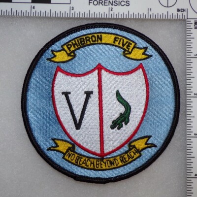 Vintage US Navy PHIBRON Five Amphibious Squadron 5 Embroidered Full ...