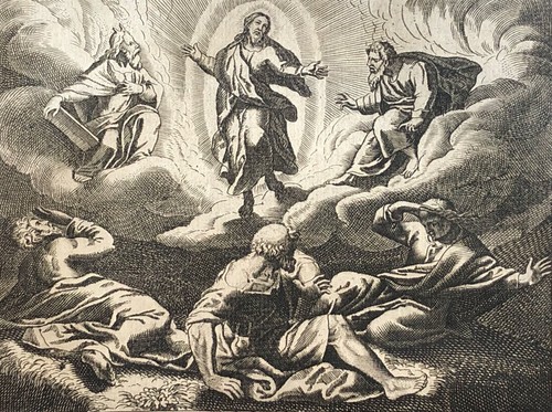 Jesus Transformed into Mountain Transfiguration Matthäus MERIAN (1593 ...