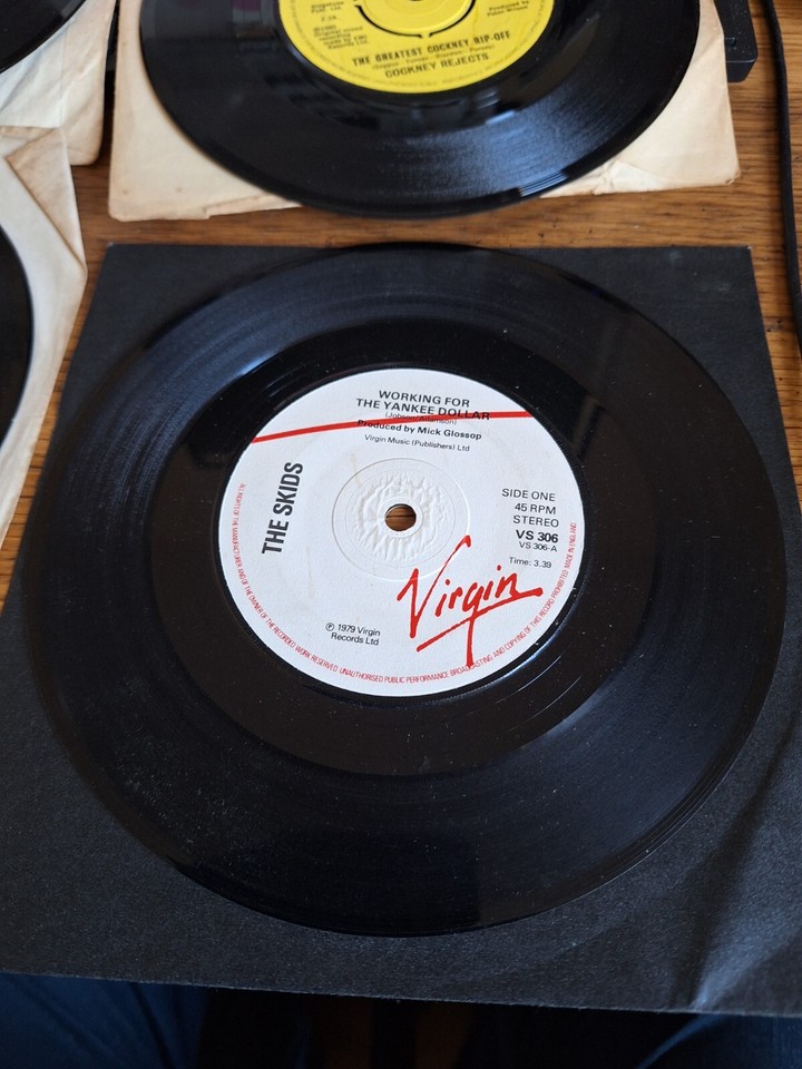 NEW WAVE 5 HITS VINYL JOBLOT SKIDS COCKNEY REJECTS NICK LOWE GRAHAM ...