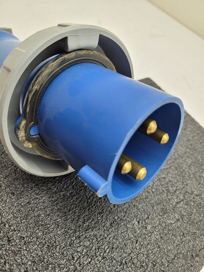 Hubbell 460P9W Male Power Plug 4 Pin Connector 4W 250V 60A 3PH 5HP | eBay