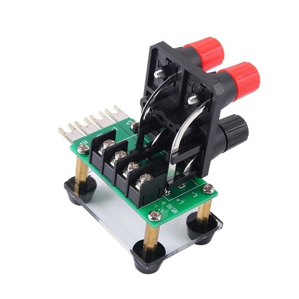 4 Position Audio Terminal Block with Protective Housing for AV ...
