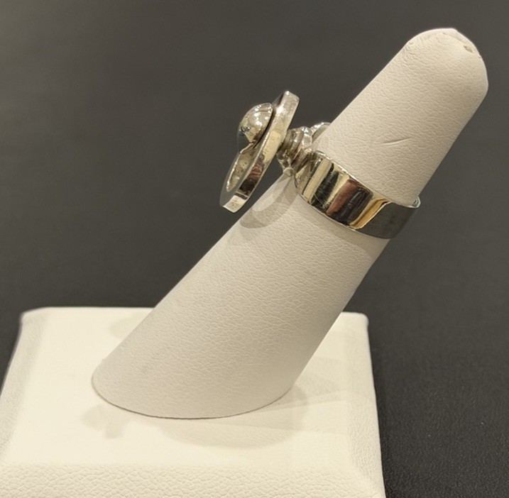 Vintage Sterling Silver 925 Spinner Motion Modernist Ring | eBay