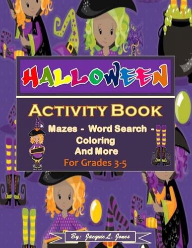 Halloween Activity Book for Grades 3-5: A Fun and Educational Way to ...
