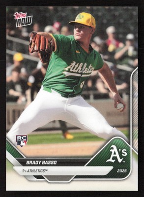 2025 Topps Road To Opening Day #OD-126 Brady Basso As Rookie | eBay